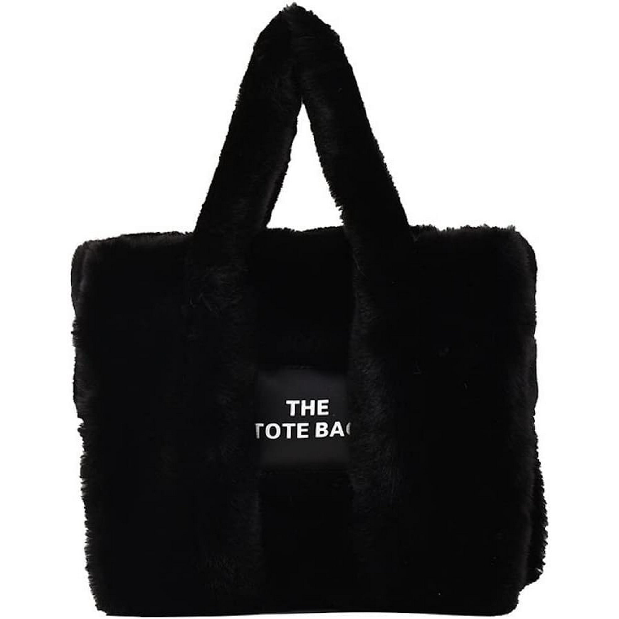 Click here for Unbranded Zoussiqi Fuzzy Tote Bag For Women Winter... prices