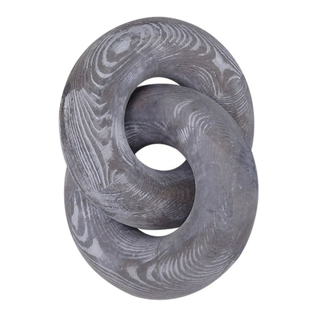 Handmade Wood Chain Decoration for Living Room Farmhouse Coffee Table ...