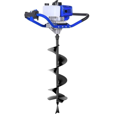 WILD BADGER POWER Auger Post Hole Digger 2.6HP 1.9KW Strong 53cc Gas ...