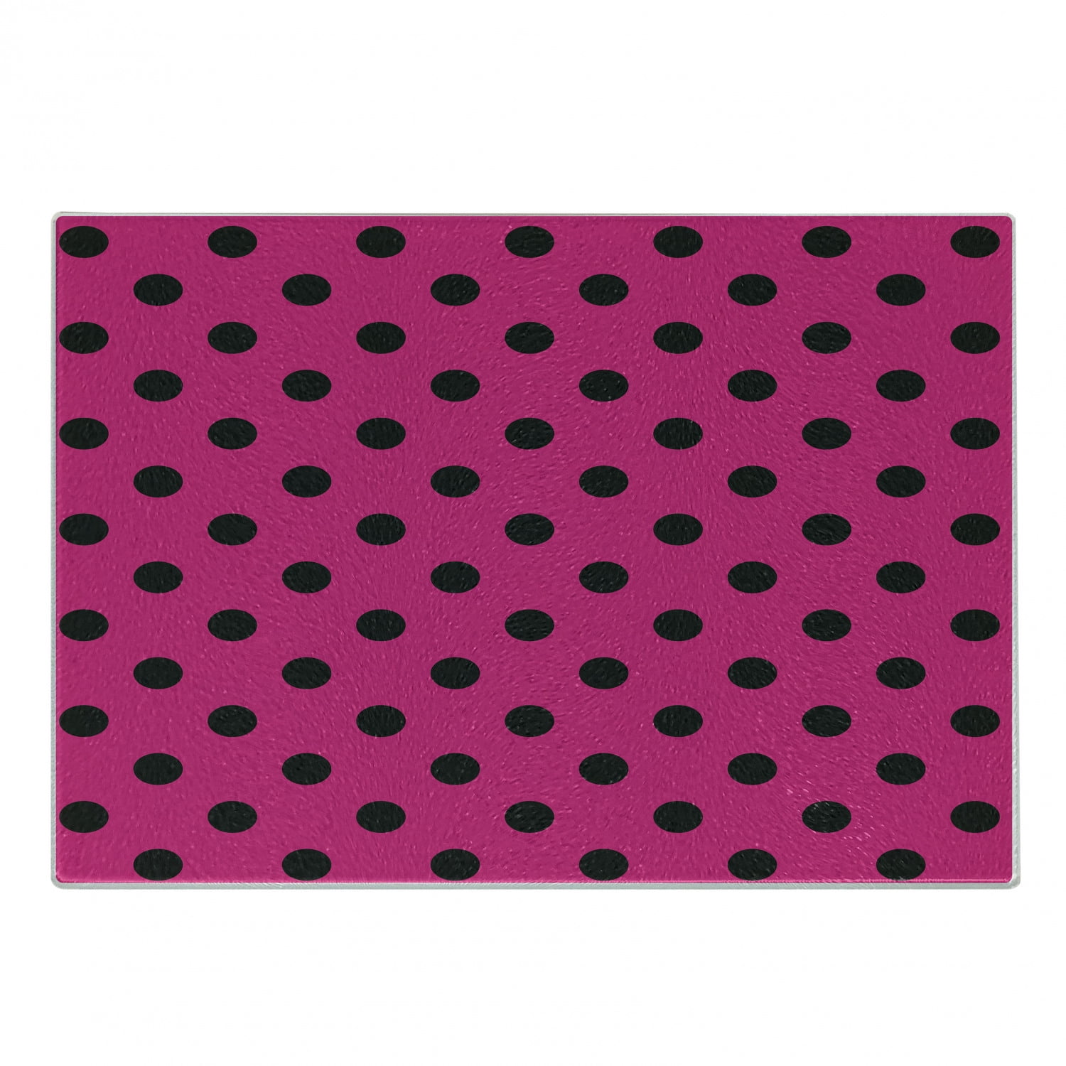 Hot Pink Cutting Board, Pop Art Inspired Design Retro Pattern of Black ...