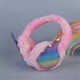 Cartoon Wing Earmuffs Headwear Warm and Trendy Colorful Ear Warmer Cold ...