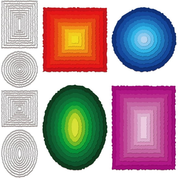 Flower Cutting Dies Metal Die Cuts Embossing Stencils for Scrapbooking ...