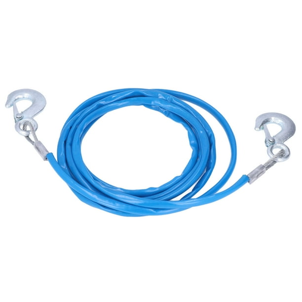 Heavy Duty Tow Strap, Antivibration Flexible Security Steel Cable 4m/13 ...