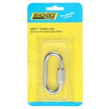 Seachoice Stainless Steel Chain Link w/ Threaded Locking Nut, 5/16 In ...