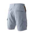 Bold USA Lettering Cargo Shorts with 1776 To 2026 Emblem and Relaxed ...