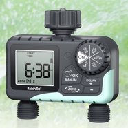 Rain Bird 6 Zone Simple Set Indoor/Outdoor Sprinkler Timer - Walmart.com