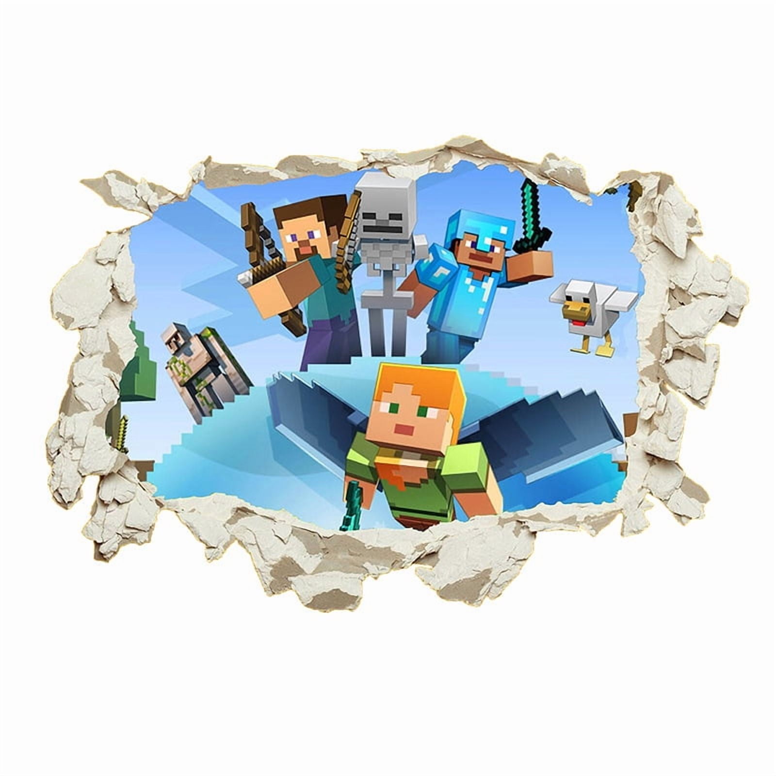 Click here for Hot Sale Minecraft Wall Stickers Living Room Child... prices