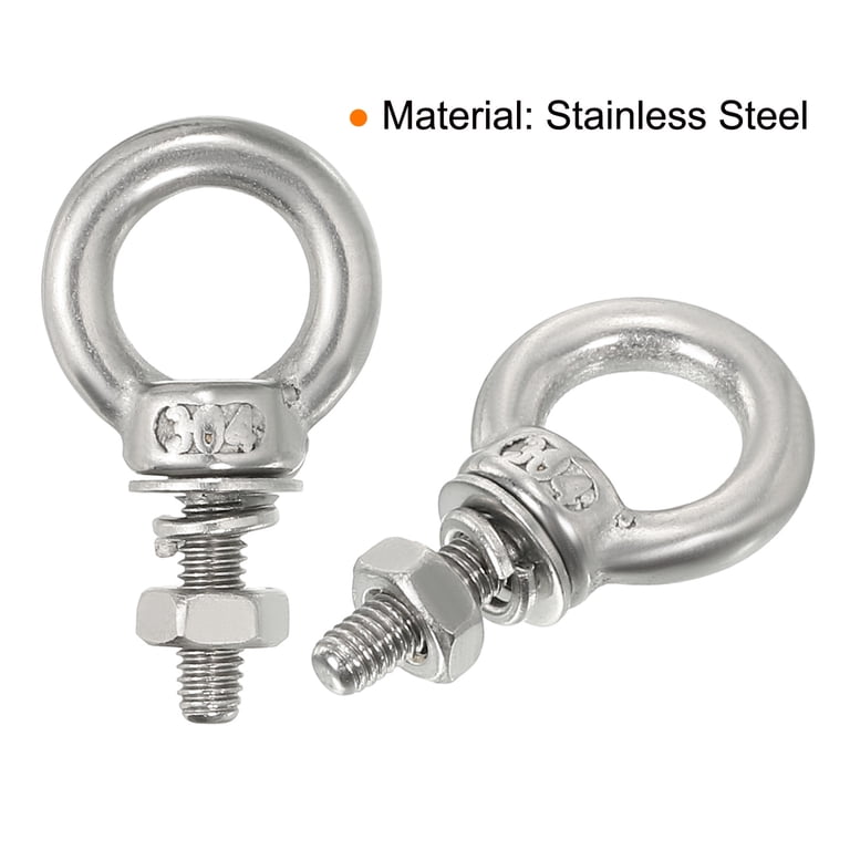 Stainless Steel Screws High Quality 304 Stainless Steel Lifting Eye ...
