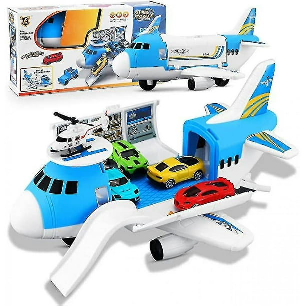 Transport Cargo Airplane Car Toy Set, 4-piece Mini Car Car Toy And 1 ...