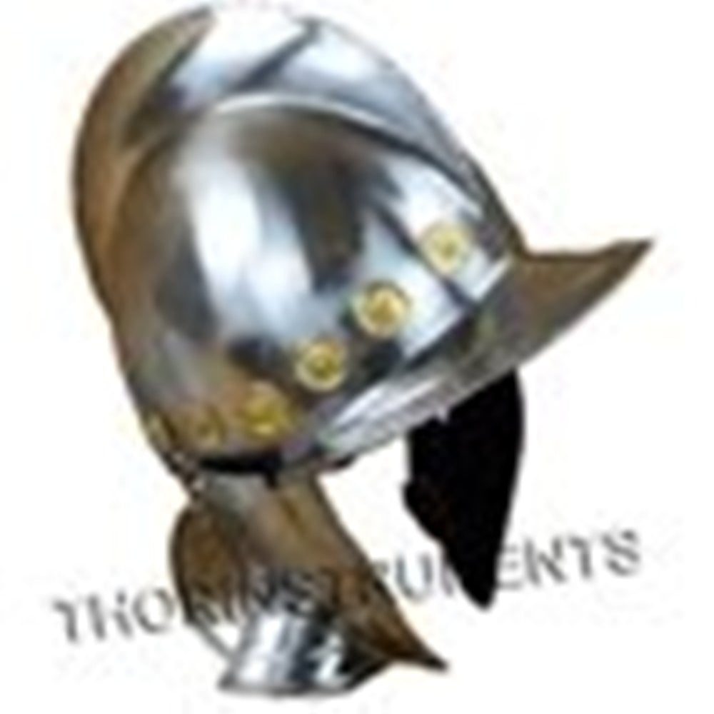 Thor Instruments Medieval Burgoyne Morian Armor Helmet With Brass ...