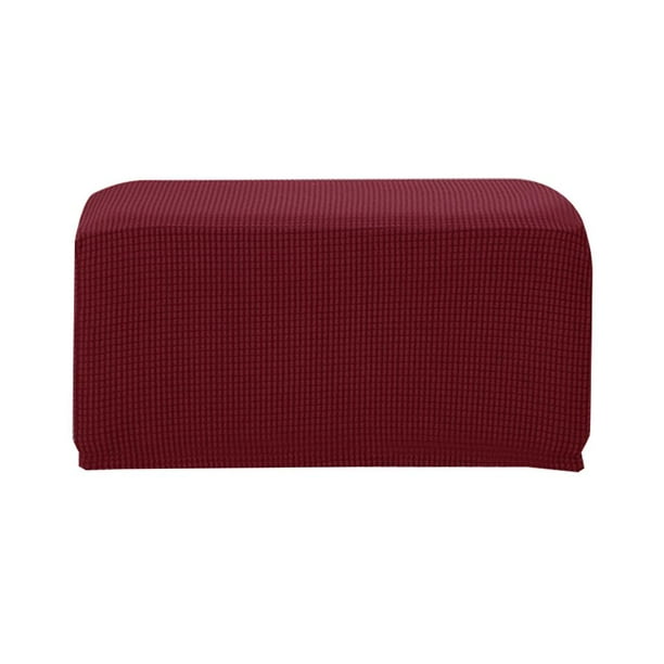 Foot Stool Change Storage Ottoman Padded Footrest Makeup Stool Seat Pad ...