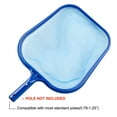 Evob Leaf Skimmer Net, Fine Mesh for Pools, Hot Tubs, Spas, Fountains, Durable Lightweight ...
