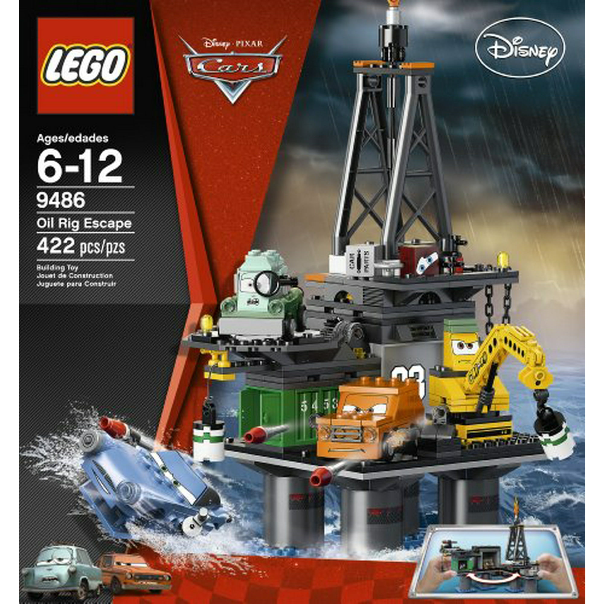 Cars 2 oil rig playset store