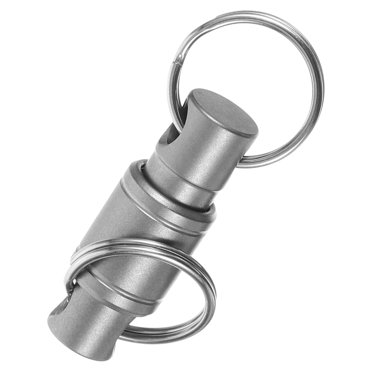 Compact Key Chain Organizer With Leather Strap, Smart Key Ring Holds 8 ...