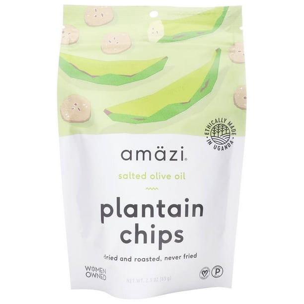 Amazi - Plantain Chips Salted Olive Oil - 2.3 oz. - Walmart.ca