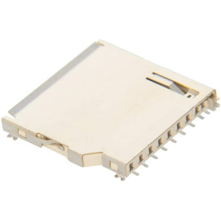 Fielect 5pcs SD Memory Card Socket Long Body PCB Mount Connector ...