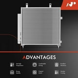 A-Premium Air Conditioning A/C Condenser Compatible with Mitsubishi ...