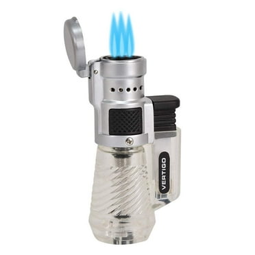 Lotus Vertigo Cyclone Triple Torch Cigar Lighter, Charcoal, Multipack ...