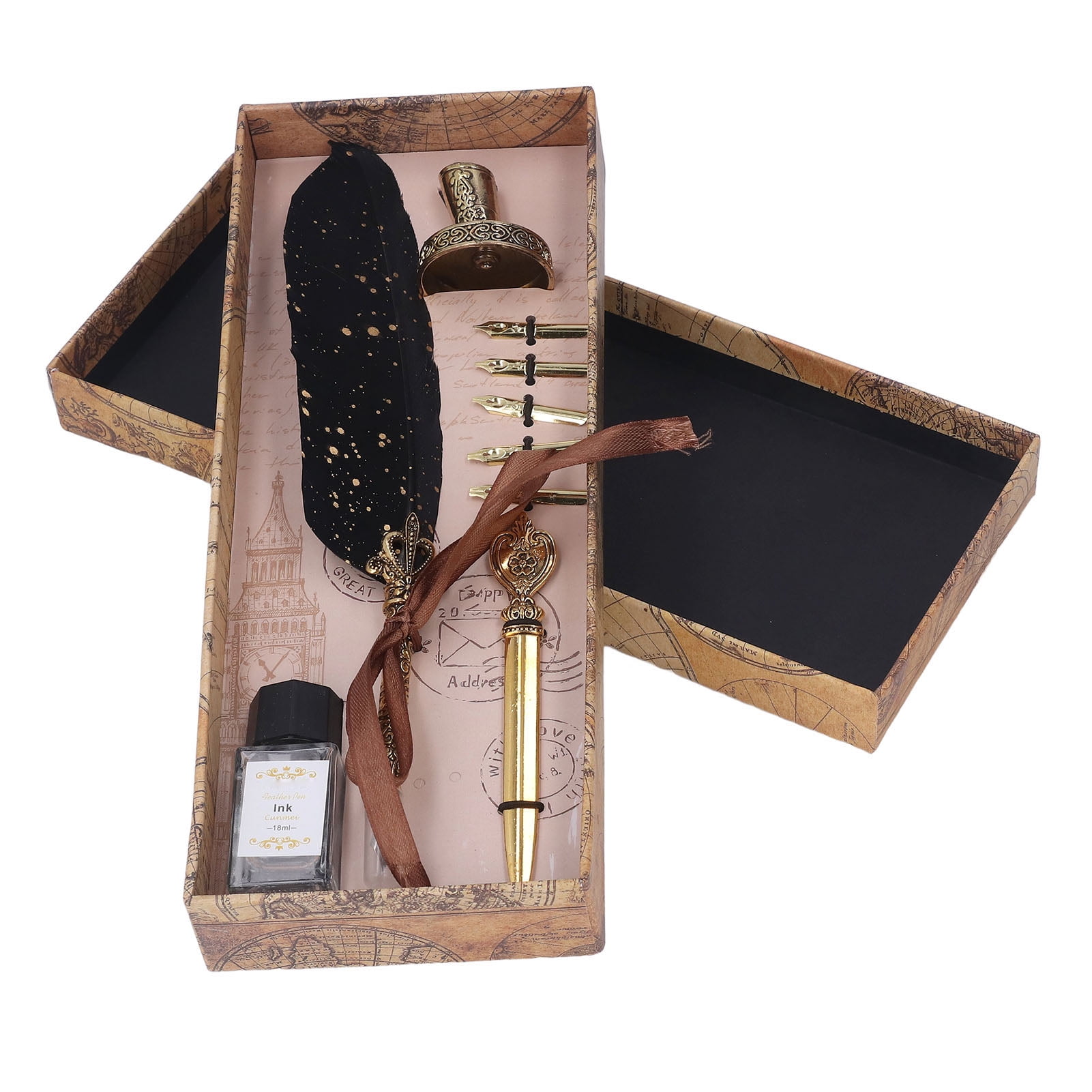 Click here for Ecomeon Feather Pen Set  Retro Elegance Quill Pen... prices