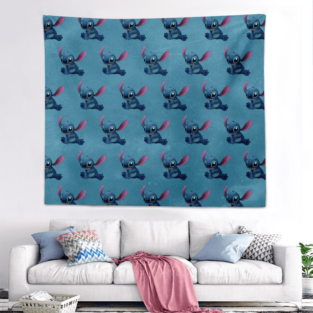 Stitch Characters Classic Backdrop for Birthday Party Supplies Party ...