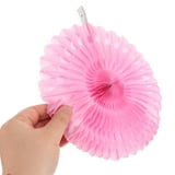 TAILTOSS 12 Pcs Paper Fans Assorted Color Wall Accent for Window ...