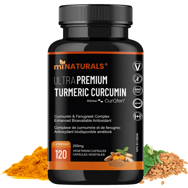 Ultra PREMIUM Turmeric Curcumin Supplement Powder Pills with CurQfen ...