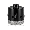 Hole Saw For Angle Grinder Thin, Brazed Grit Dry Drilling Hole Opener ...