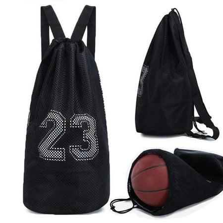 braveheart Mesh Basketball Bags Drawstring Mash Pack Fitness Bucket Bag ...