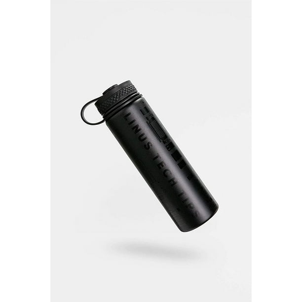 Linus Tech Tips Vacuum Insulated Water Bottle - 21oz - Black & Black ...