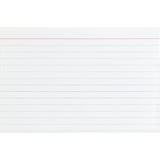 Business Source, BSN65261, Ruled White Index Cards, 100 / Pack ...