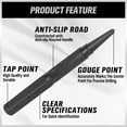 7-Piece Precision Center Punch Tool: Non-Slip Grip & One-Handed ...