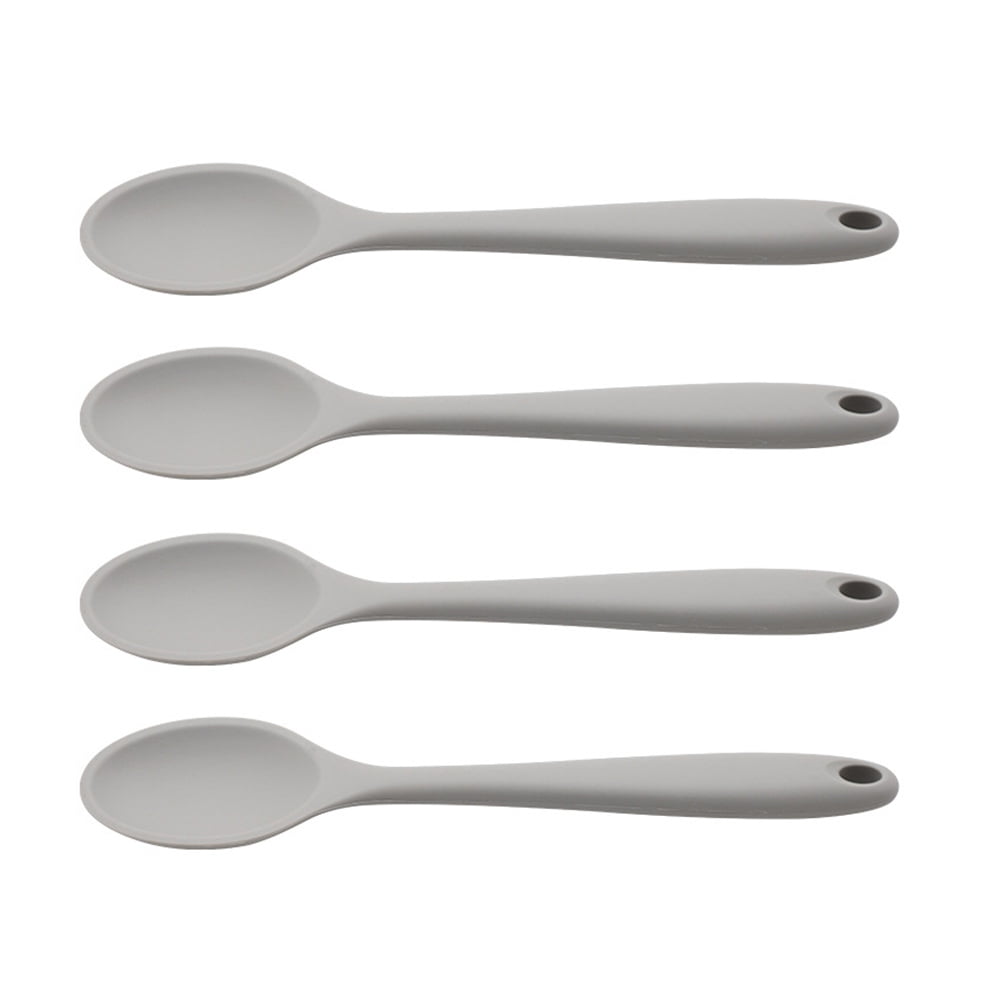 Click here for Etereauty 4pcs Kitchen Silicone Spoons Food Spoons... prices