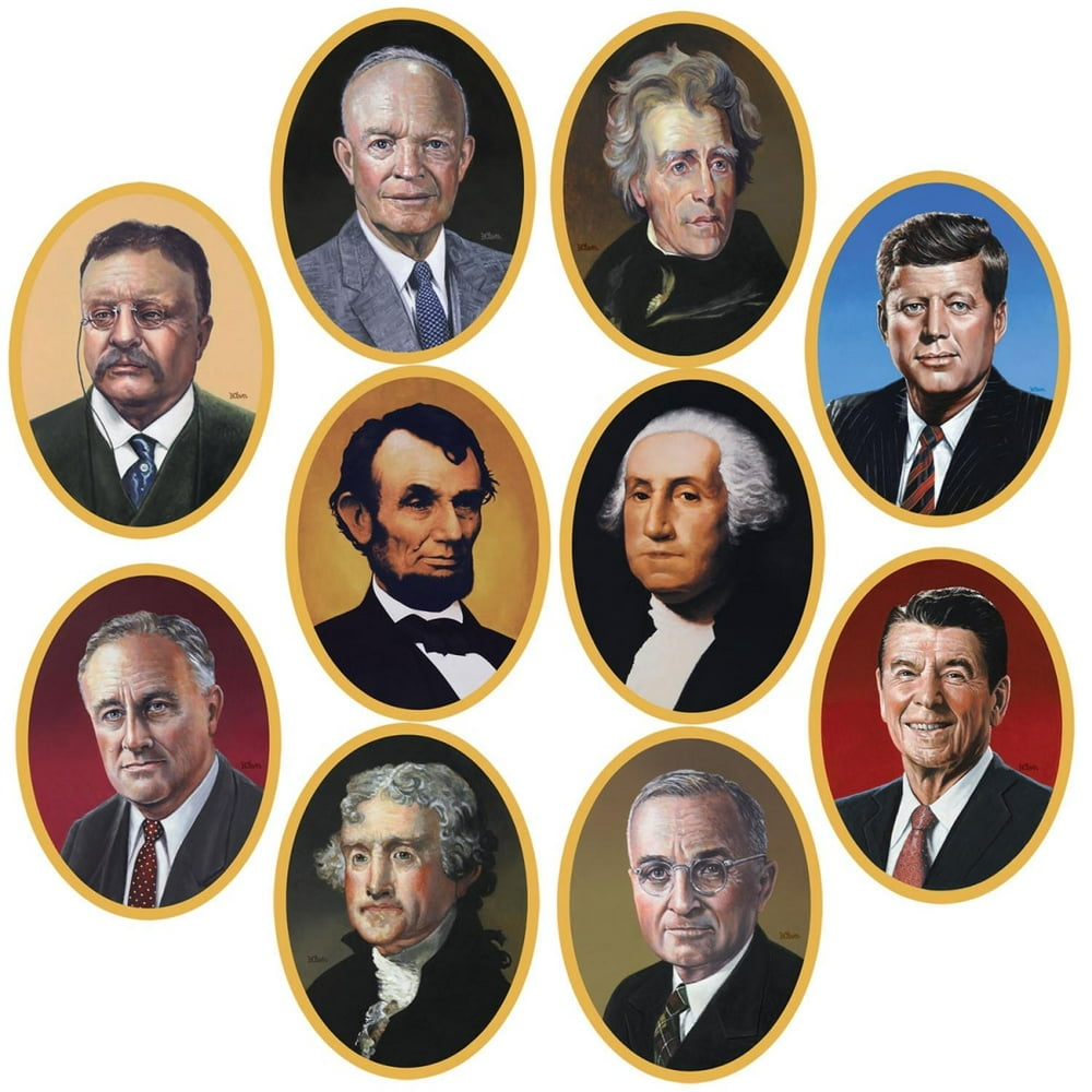 Club Pack of 120 Back to School Themed American President Portrait ...