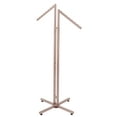 Rose Gold 2-Way Clothing Rack with Slanted Arms - Walmart.com