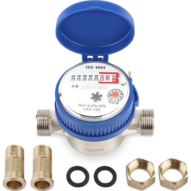 Hongchun Water Meter Faucet, Cold Water Meter, With Digital Display ...