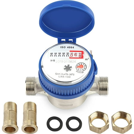 Hongchun Water Meter Faucet, Cold Water Meter, With Digital Display ...