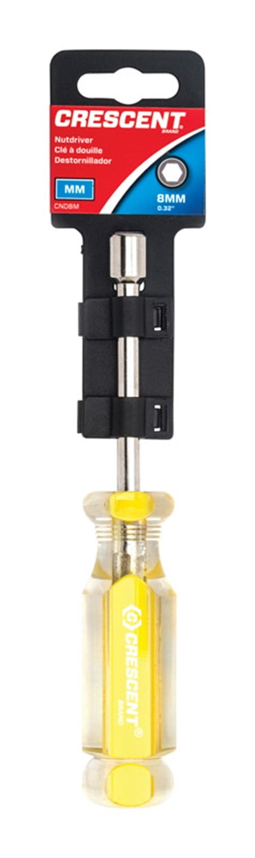 Crescent 8 Mm Solid Shaft Tri-Lobe Acetate Nutdriver 3 In. - Walmart.com