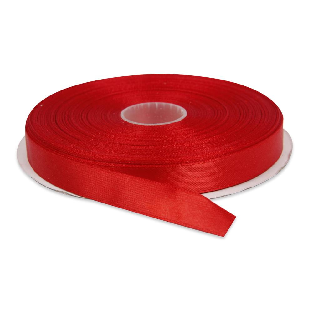Topenca Supplies 1 2 Inches X 50 Yards Double Face Solid Satin Ribbon Topenca Supplies 1 2 Inches X 50 Yards Double Face Solid Satin Ribbon
