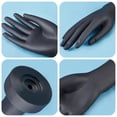 4Pcs 2 Style PVC Hand Model and Cone Shaped Acrylic Ring Displays Mint ...