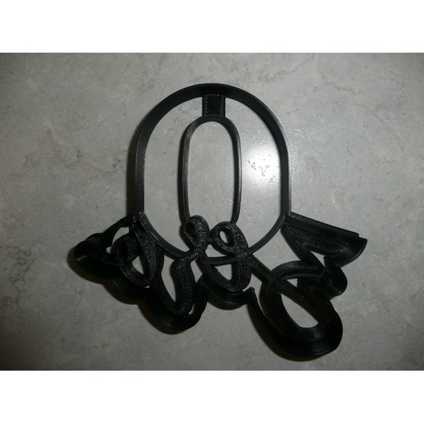Number Zero 0 Fancy Word Lettered Birthday Anniversary Cookie Cutter ...