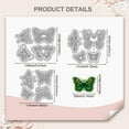3Pcs 3 Styles Carbon Steel Cutting Dies Stencils for DIY Scrapbooking ...