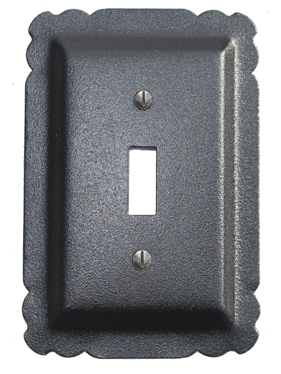 Renovator's Supply Steel Toggle Switch Plate 5.25 x 3.5 in. Antique ...