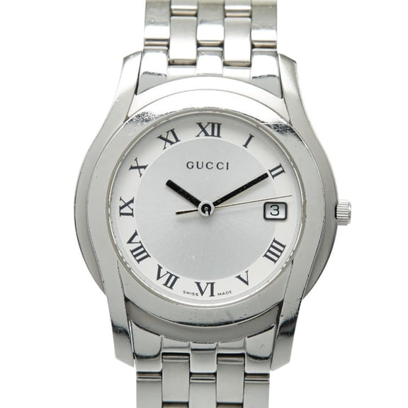 Gucci Men's Grip Silver Dial Watch - YA157412 - Walmart.com