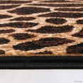 Allstar Black Woven High Quality Rug, Raw Natural Animal Skin Design ...