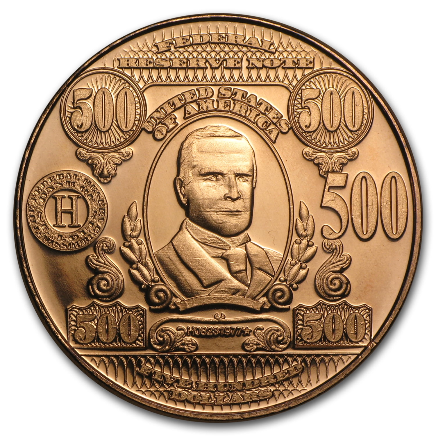 William Mckinley 500 Dollar Bill