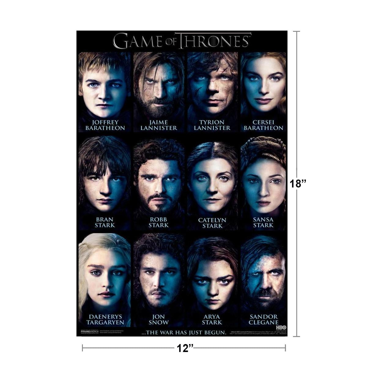 Printable game of thrones character list - purensa
