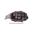 UTG All-in-1 Range/Utility Go Bag, 21"x9"x8",Black/Violet - Walmart.com