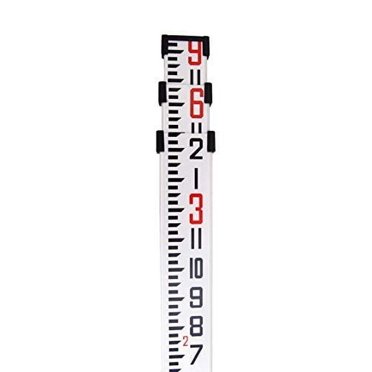 AdirPro 16-Foot Aluminum Grade Rod - 10ths, Dual Sided 5-Section ...