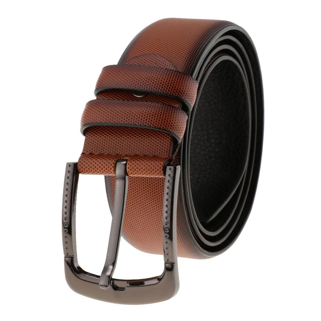 Click here for Xuanheng Mens Solid Color Pin Buckle Leather Belts... prices