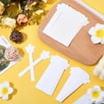 400Pcs Fragrance Oil Paper Test Paper Strips White Blank Flower Sample ...